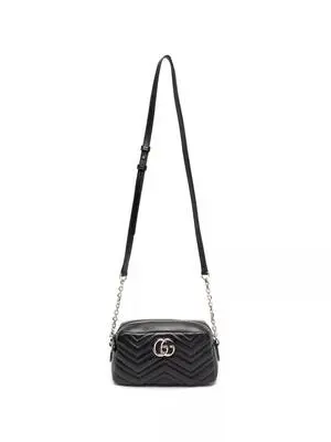 Gucci Gg Marmont Quilted Leather Camera Bag