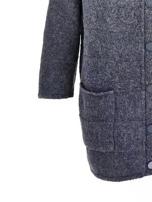 Emporio Armani Button-fastening Long-sleeve Cardigan