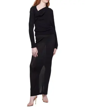 TOM FORD Semi-sheer Maxi Skirt
