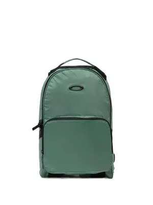 Oakley Logo Plaque Zip-fastening Backpack - Green