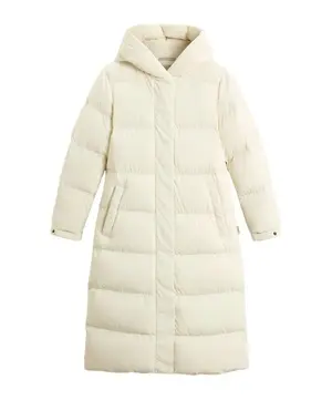 Woolrich Cloud Madison Hooded Quilted Coat