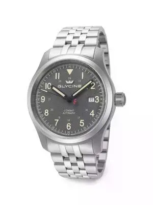 GLYCINE Combat Field 42mm Watch - Grey