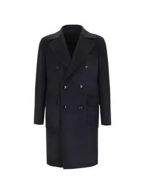 AL DUCA D’AOSTA 1902 Double-breasted Coat - Blue