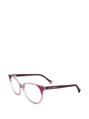 Carolina Herrera Geometric Frame Eyeglasses