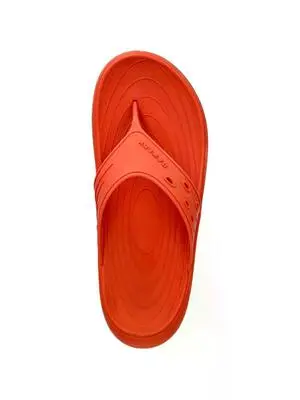 Oakley Studio Perforated Logo-embossed Flip-flops