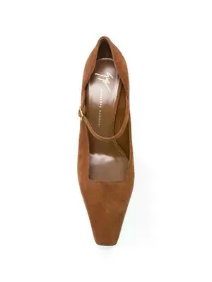 GIUSEPPE ZANOTTI Brenda Pointed-toe Buckled-strap Sandals