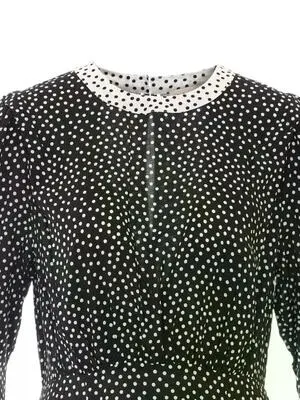 Rixo Maxi Dress With Polka Dot And Leopard Print