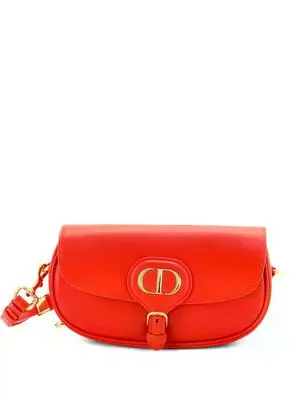 Dior Bobby Flap East West Crossbody Bag - Orange
