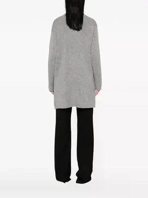 EMERSON RENALDI Fine-knit Cardigan - Grey