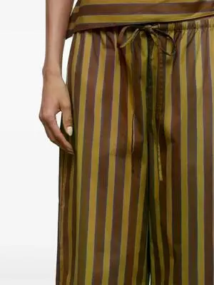 Staud Mateo Striped Trousers