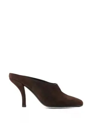 TOTEME Sculptural Suede Mules