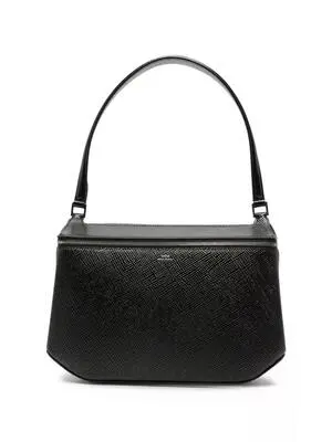 TOTEME Palmellato-patent Shoulder Bag - Black