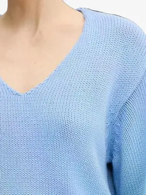 MOS MOSH Mmbine V-neck Chunky-knit Sweater