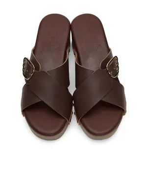 ANCIENT GREEK SANDALS Marilisa Stud-detail Clogs