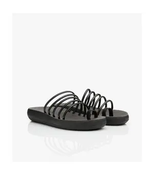 ANCIENT GREEK SANDALS Hypatia Strappy Sandals - Black