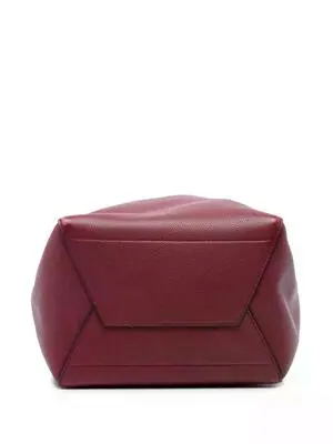 Celine 2018 Medium Leather Seau Sangle Bucket Bag Satchel