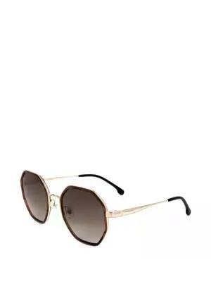 Carrera Eyewear Geometric-frame Sunglasses - Brown