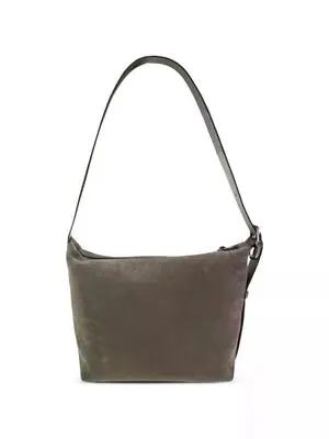 Loewe Medium Loop Leather Shoulder Bag - Green