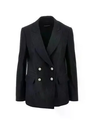 Emporio Armani Pinstripe Double-breasted Blazer