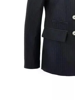 Emporio Armani Pinstripe Double-breasted Blazer