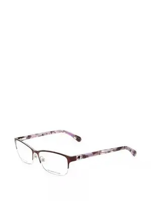 Kate Spade New York Marnie Rectangle-frame Glasses - Purple