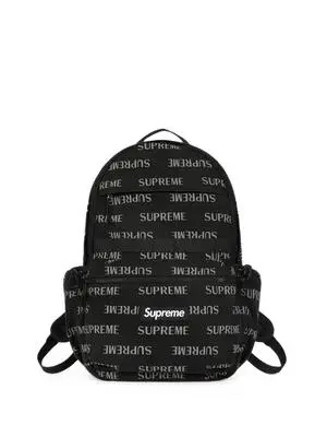Supreme All-over Logo Print Backpack