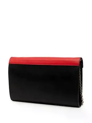 Celine 2017 Medium Tricolor Leather Pocket Envelope Flap On Chain Crossbody Bag