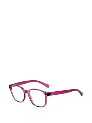 Armani Exchange Square-frame Glasses - Red
