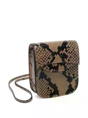 HIDESINS Snake-effect Shoulder Bag