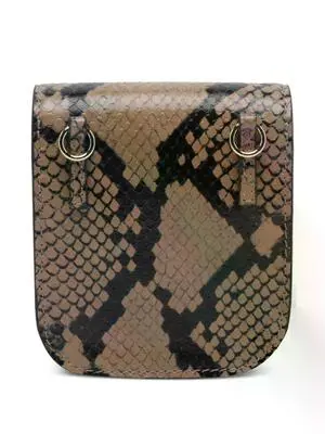 HIDESINS Snake-effect Shoulder Bag