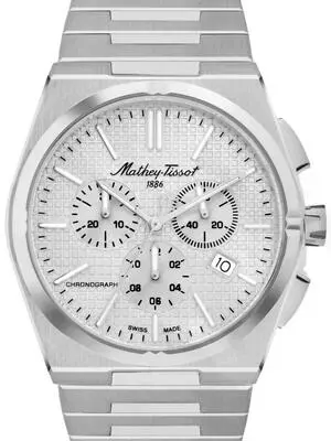 MATHEY TISSOT Zoltan Chronograph Watch - Silver