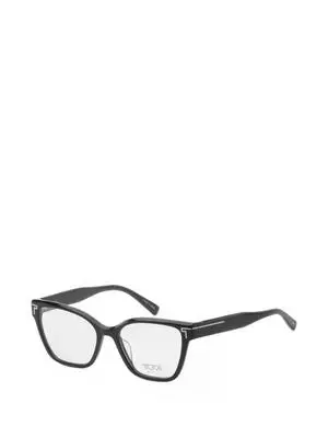 Tumi Geometric-frame Glasses - Black