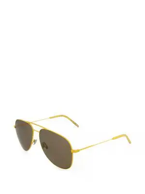Saint Laurent Classic 11 Pilot-frame Sunglasses
