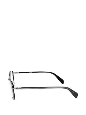 Rag & Bone Double-bridge Eyeglasses - Silver