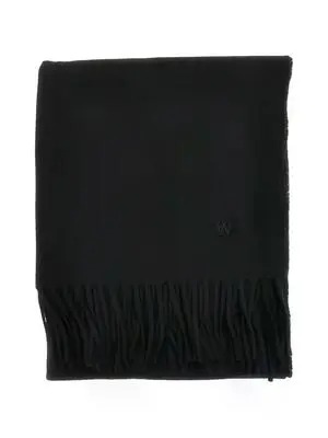 Max Mara Fringed Wool Scarf