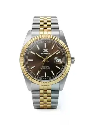 RICHELIEU SWISS Excellence 41mm Watch - Brown