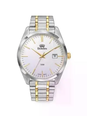RICHELIEU SWISS Classic 42mm Watch - Silver