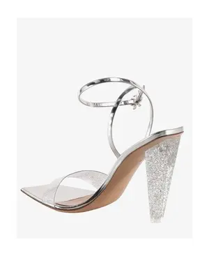 GIANVITO ROSSI Odyssey Glitter-embellished Sandals