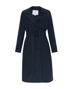 Woolrich Belted Button-up Trench Coat