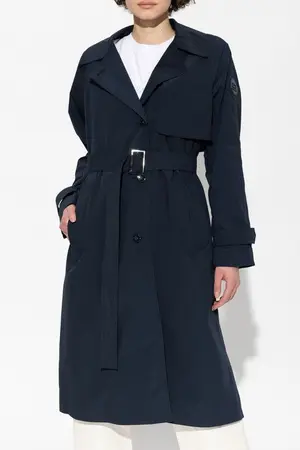 Woolrich Belted Button-up Trench Coat