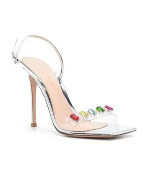 GIANVITO ROSSI Ribbon Candy Heeled Sandals