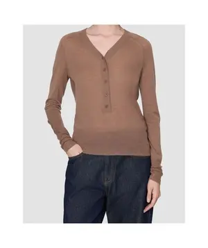 JOSEPH Fine-knit V-neck Cardigan