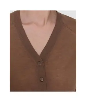 JOSEPH Fine-knit V-neck Cardigan