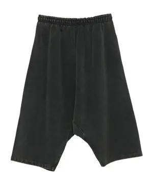 ENTIRE STUDIOS Distressed Lace-up Shorts