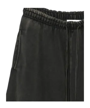 ENTIRE STUDIOS Distressed Lace-up Shorts