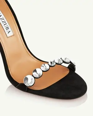 AQUAZZURA Maxi Tequila 110mm Crystal-embellished Sandals