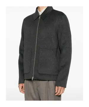 SAMSOE SAMSOE Wool Zip-up Jacket