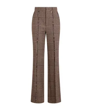 Giuseppe Di Morabito Houndstooth Stud-embellished Trousers