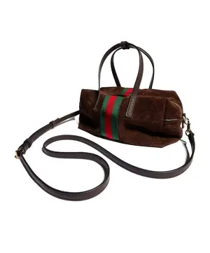 Gucci Small Boston Bag With Web