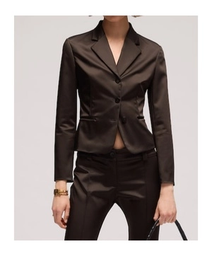 Gucci Stretch Acetate Duchesse Jacket